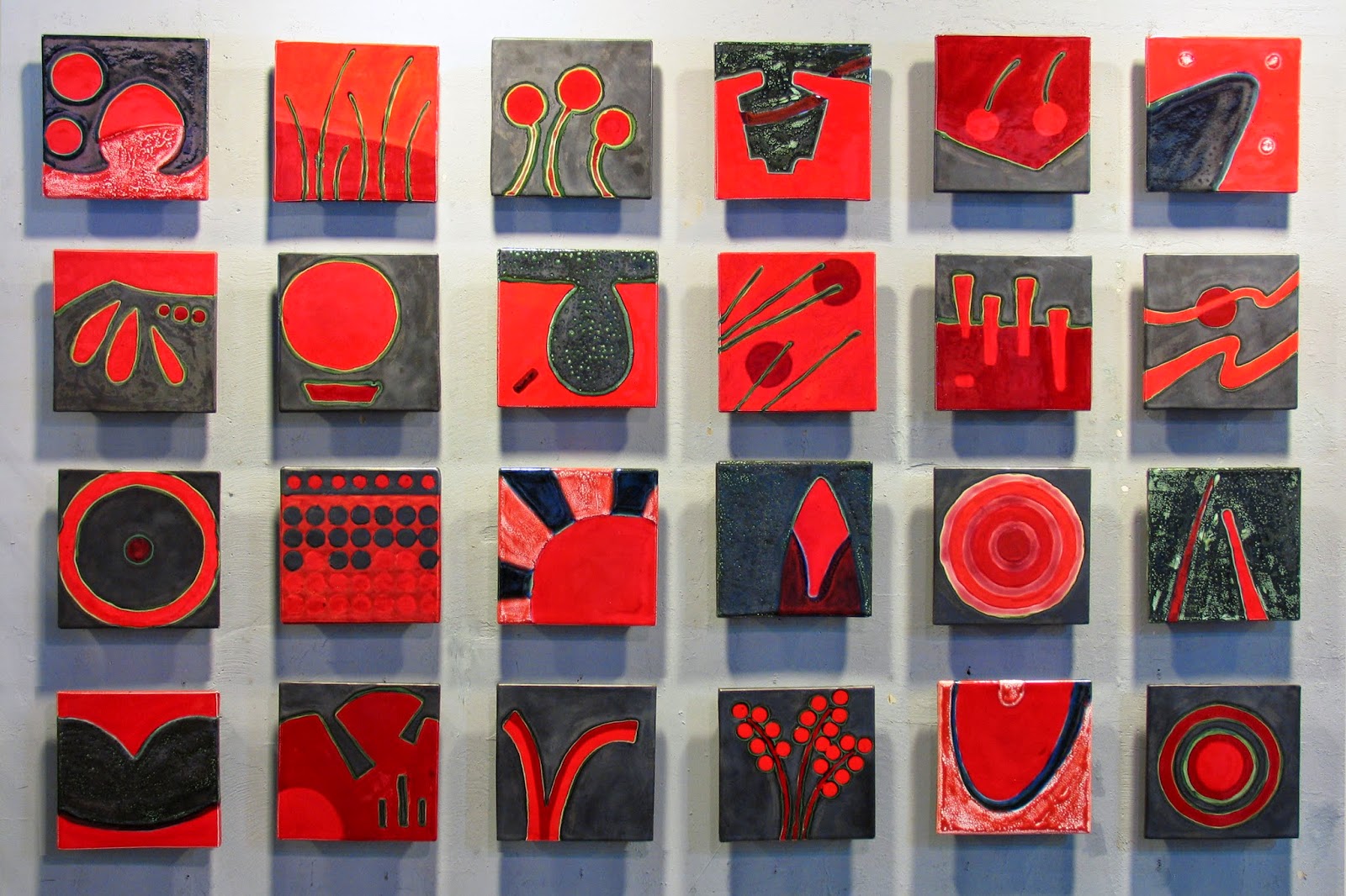 Jason Messinger Art: Large Tile Installations from Jason Messinger