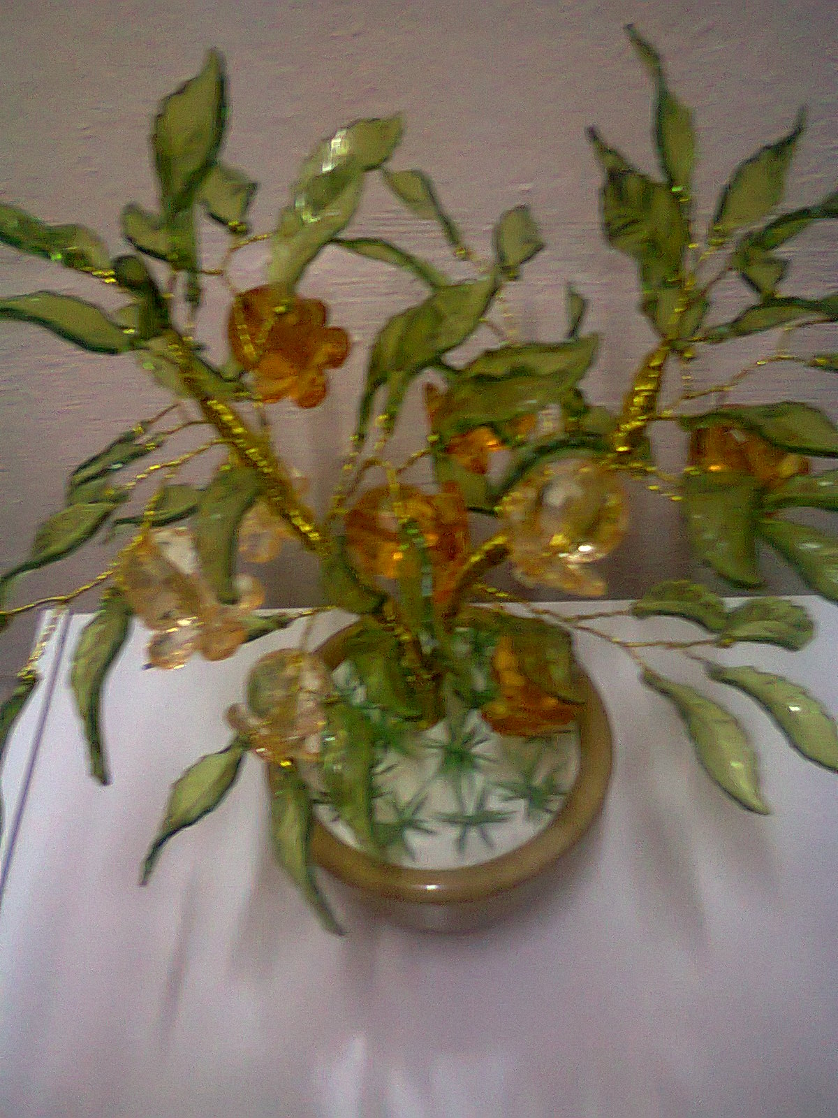 Gubahan Bunga Kristal