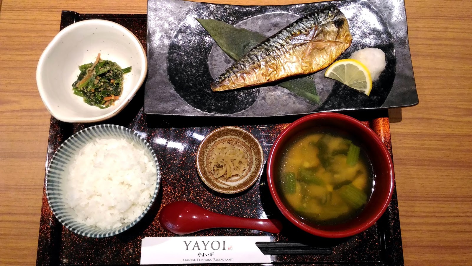 DUDE FOR FOOD: All Set For Teishoku at Yayoi Japanese Teishoku Restaurant