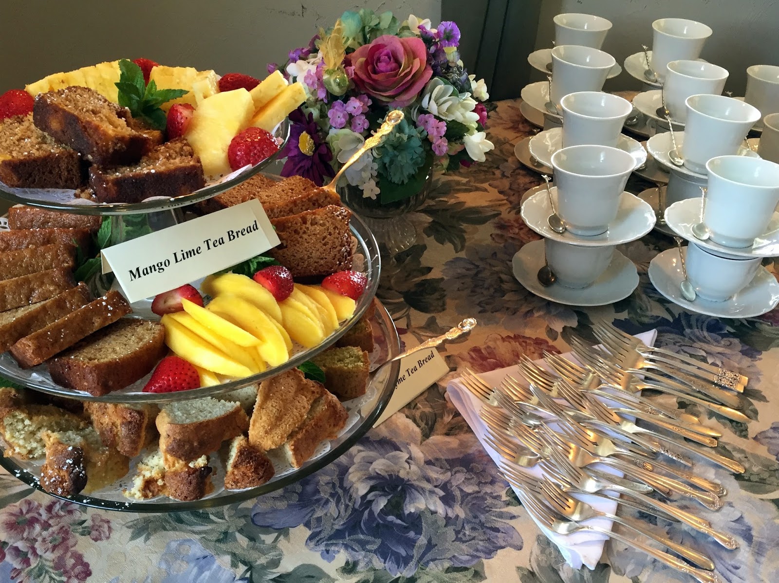 Rosemary's Sampler: MATBA - Morning Reception - Gypsy's Tea Room