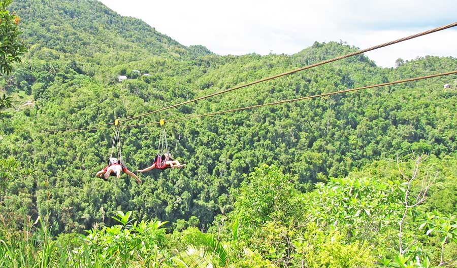 My Philippine Travel and Tour: Bohol Tour 3: Loboc Zipline and Cable ...