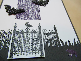 Savvy Handmade Cards: Bat Halloween Card