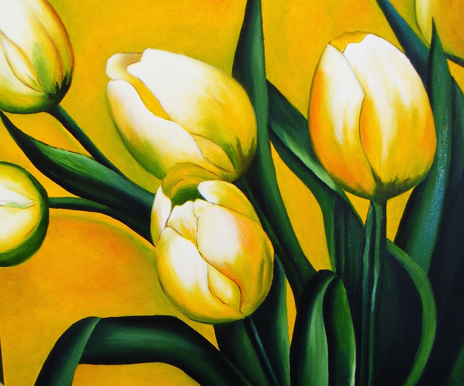 ESTUDIO LUKINI (Dibujo & Pintura): TULIPANES