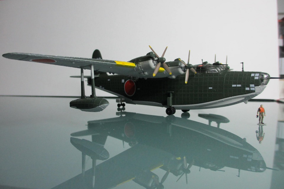 1/144 airbattle: 1/144 Kawanishi H8K2 "Emily" - by Altaya (Ixo)