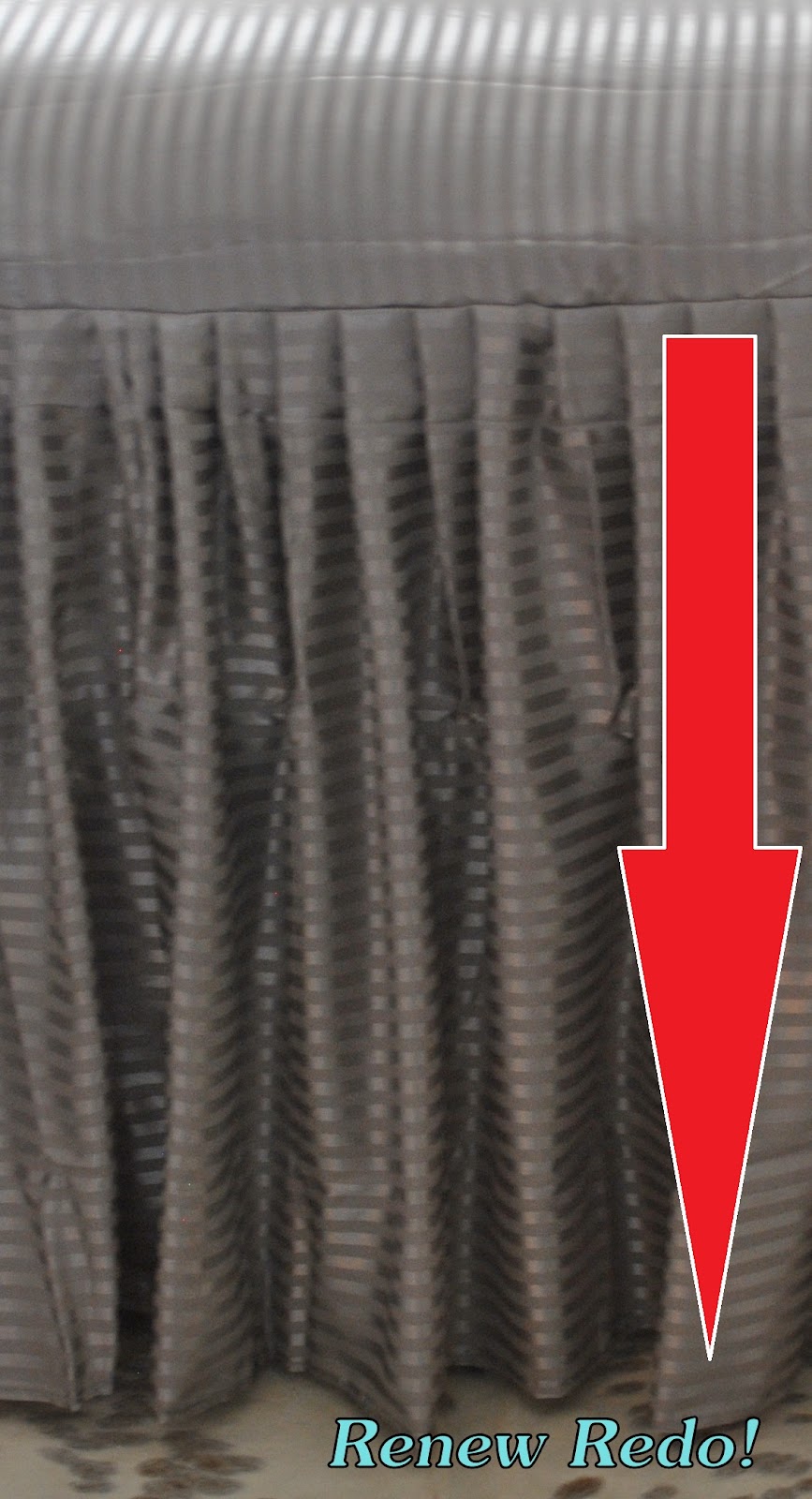 ReNew ReDo!: Ruffled Bed From Bed Sheets ~ How To