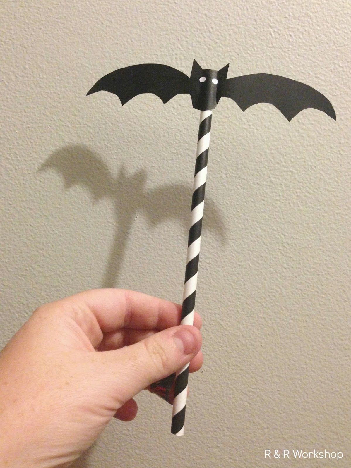 (30 crafty days of halloween) halloween shadow puppets - See Vanessa Craft