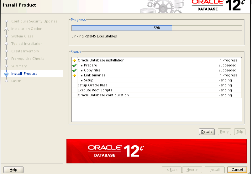 Oracle Dba Stepby Step 12c Oracle Database Installation On Linux