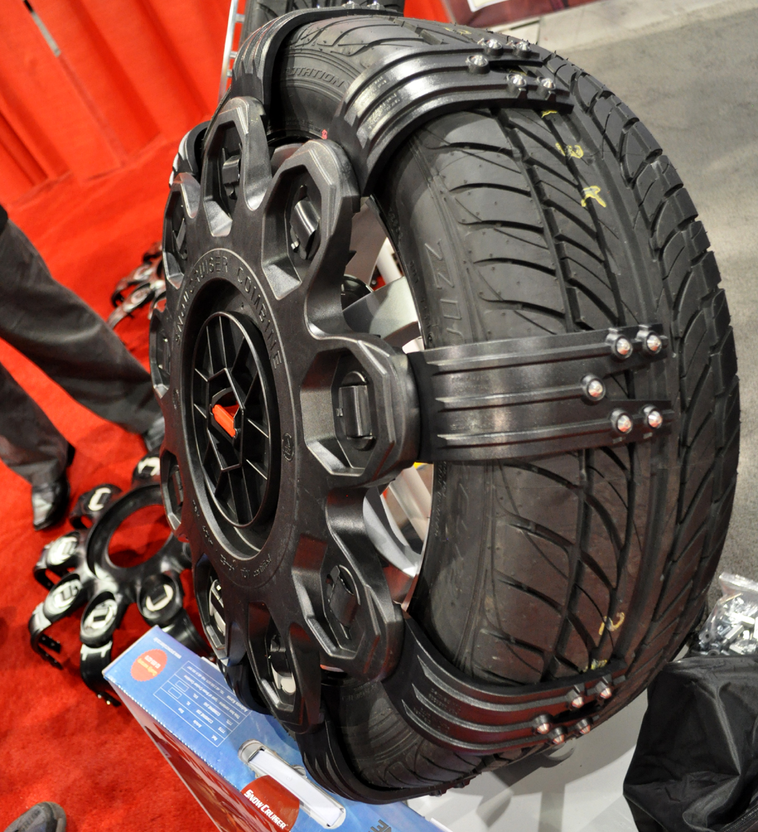 Just A Car Guy: interesting tire displays and tire aftermarket stuff at ...