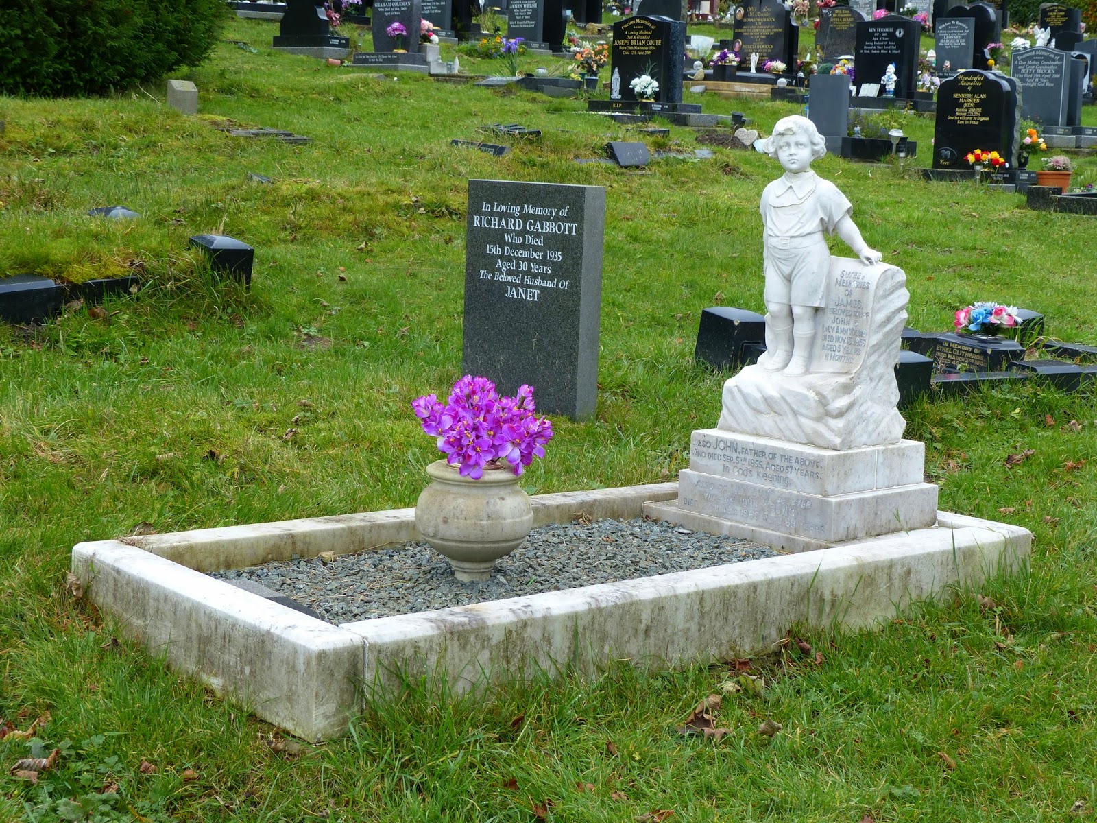 The Graveyard Detective: A Young Boy's Grave