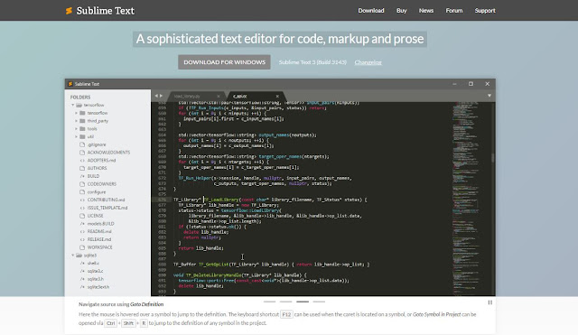 7 Aplikasi Text Editor Terbaik Untuk Programmer - InpuTekno