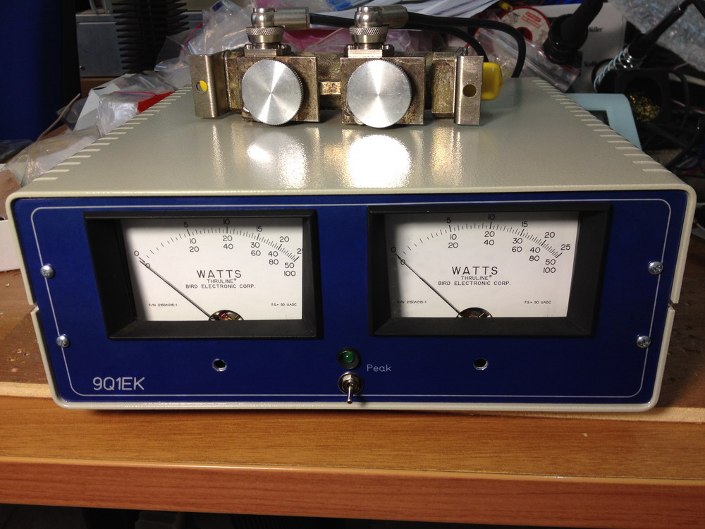 Customized Bird Wattmeter ~ ZS1II - VE2EK Amateur Radio Website
