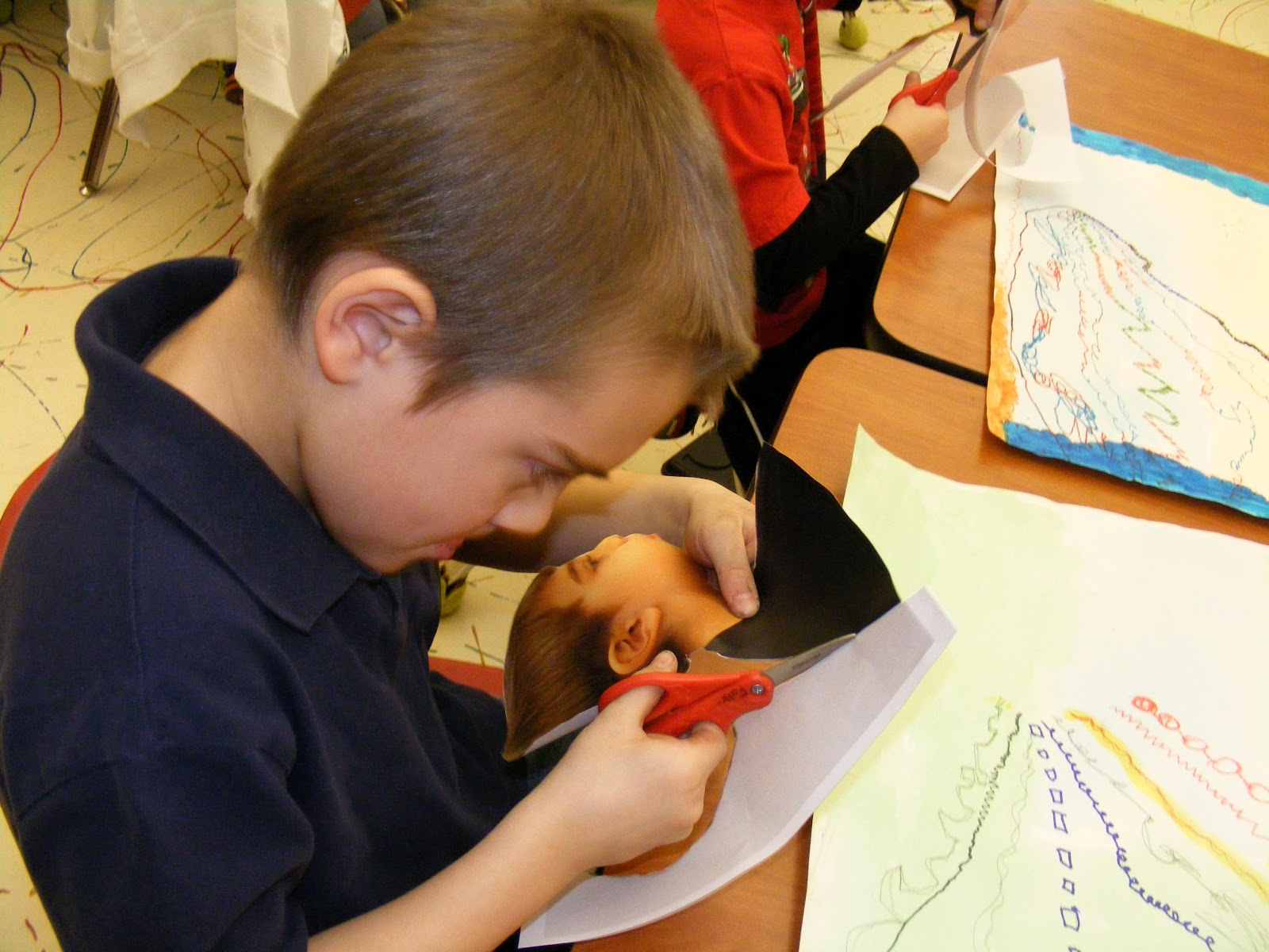 Suffield Elementary Art Blog!: 2nd Grade Line Studies