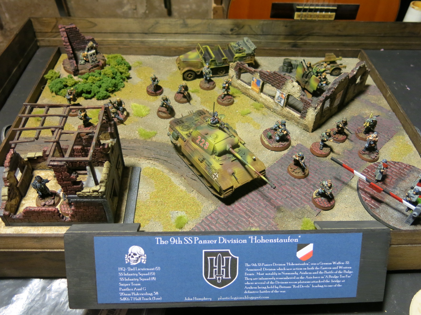 Plastic Legions: Operation Sting 2015. 9th SS Panzer Division