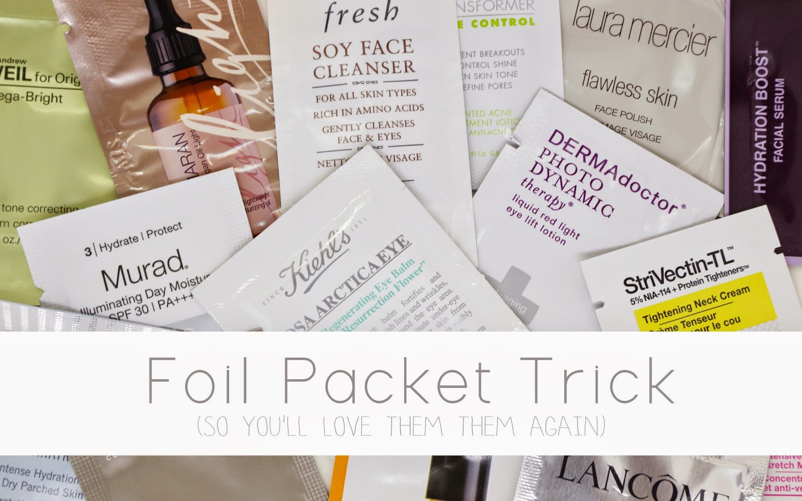 Foil Packet Trick | 365 Anew: Foil Packet Trick