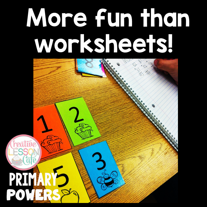 Primary Powers: Math Activities in a Flash! {Freebie}