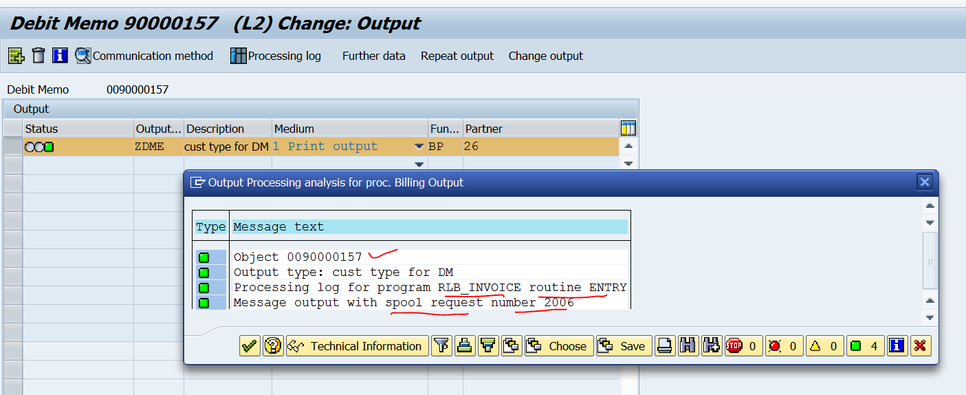 Techsap Creating A New Billing Output Type And Assigning It To The
