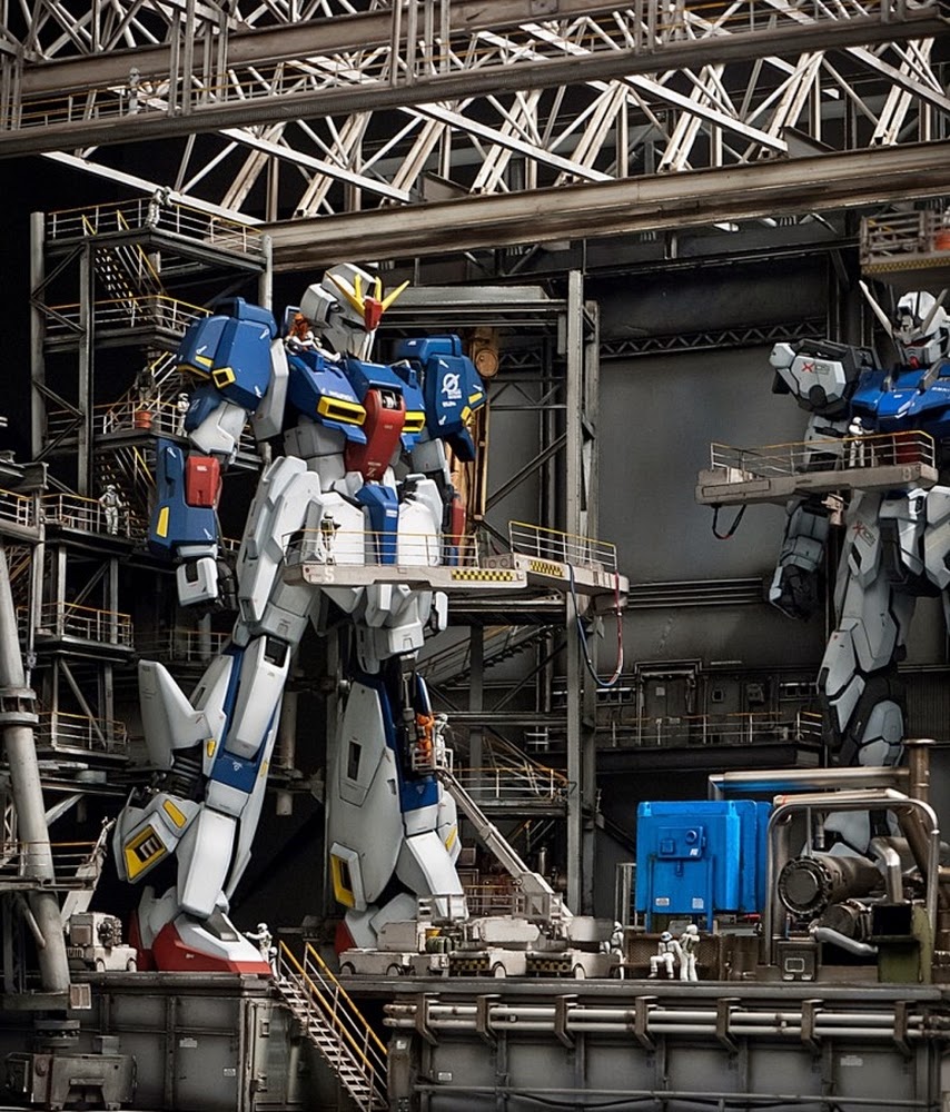 Custom Build: 1/60 Gundam Assemble Plant / Hangar Diorama - Gundam Kits ...