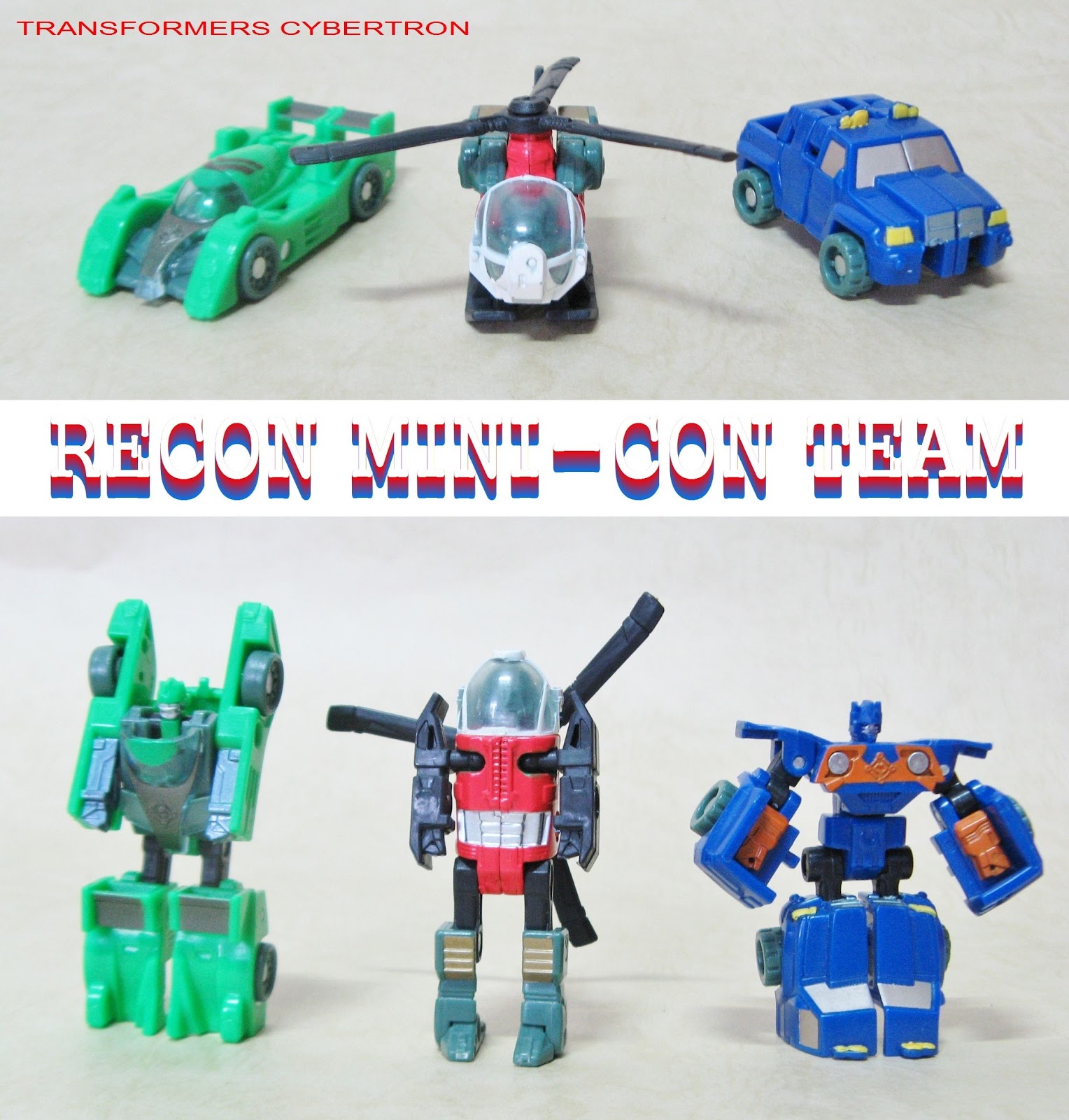 Transformers : CYBERTRON Scout class RECON MINI-CON TEAM變形金剛銀河戰士 偵察兵級微形 ...