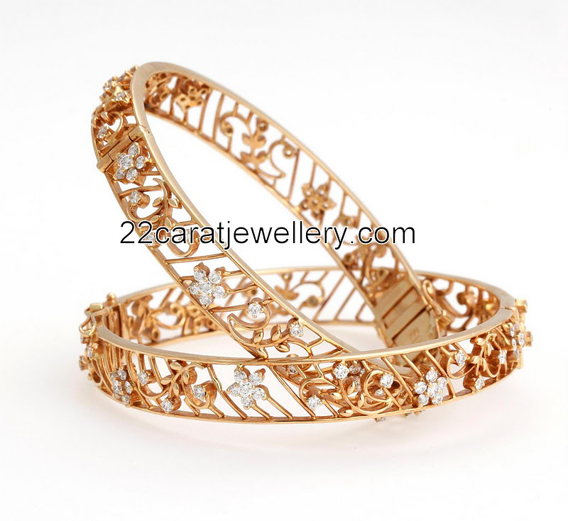 Diamond Bangles 1 - Jewellery Designs