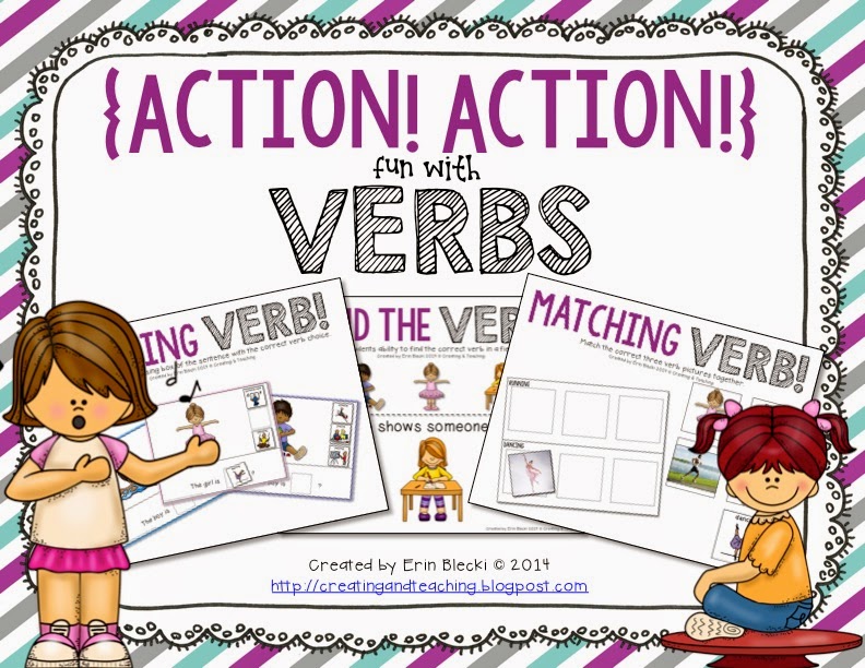 {ACTION! ACTION!} Fun with Verbs | creating & teaching