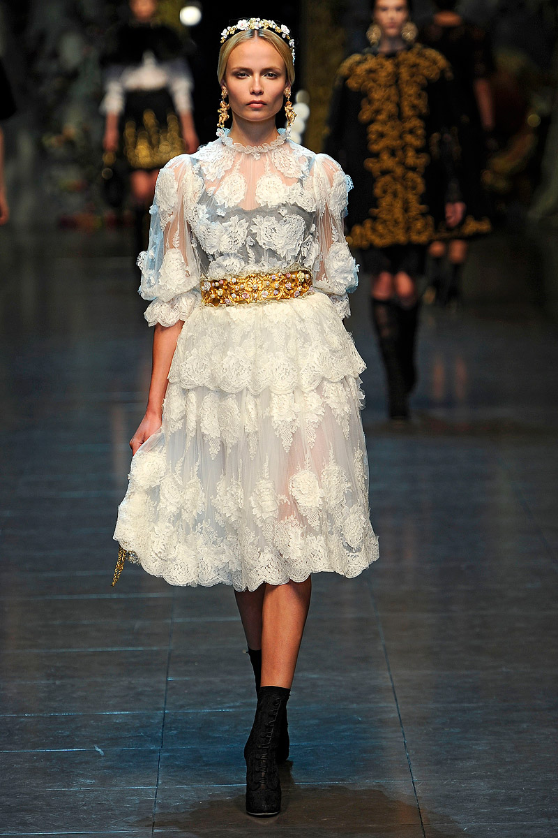 María Elvira Espinosa's Blog: ¡Ciao bella donna! - D&G - F/W 2012