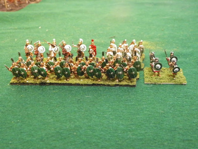 OvertheMountain Miniatures: "The Green Legion" --Polybian Romans II/33