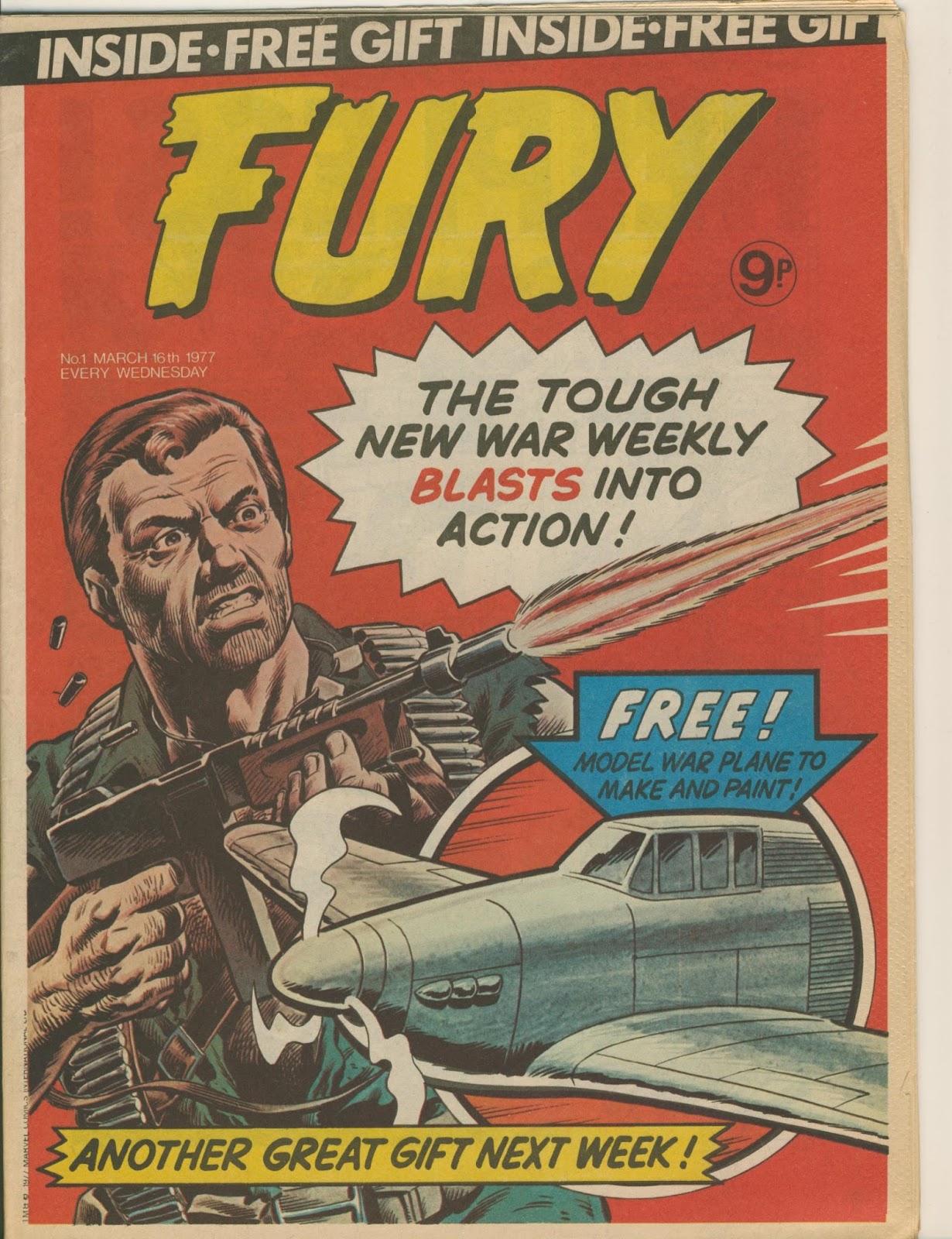 Boys Adventure Comics: Fury comic cover gallery (1)