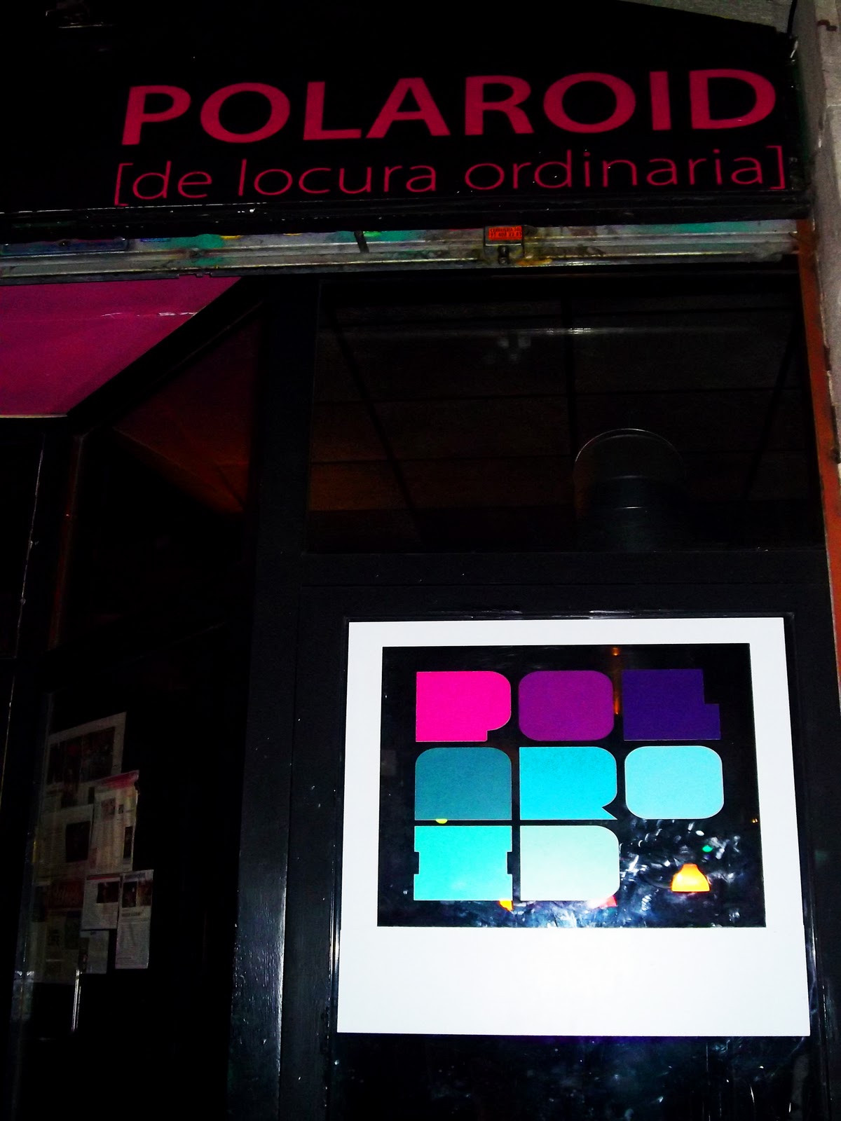 La Florinata: En la Ciudad: Polaroid Bar, dónde los ochenta siguen vivos
