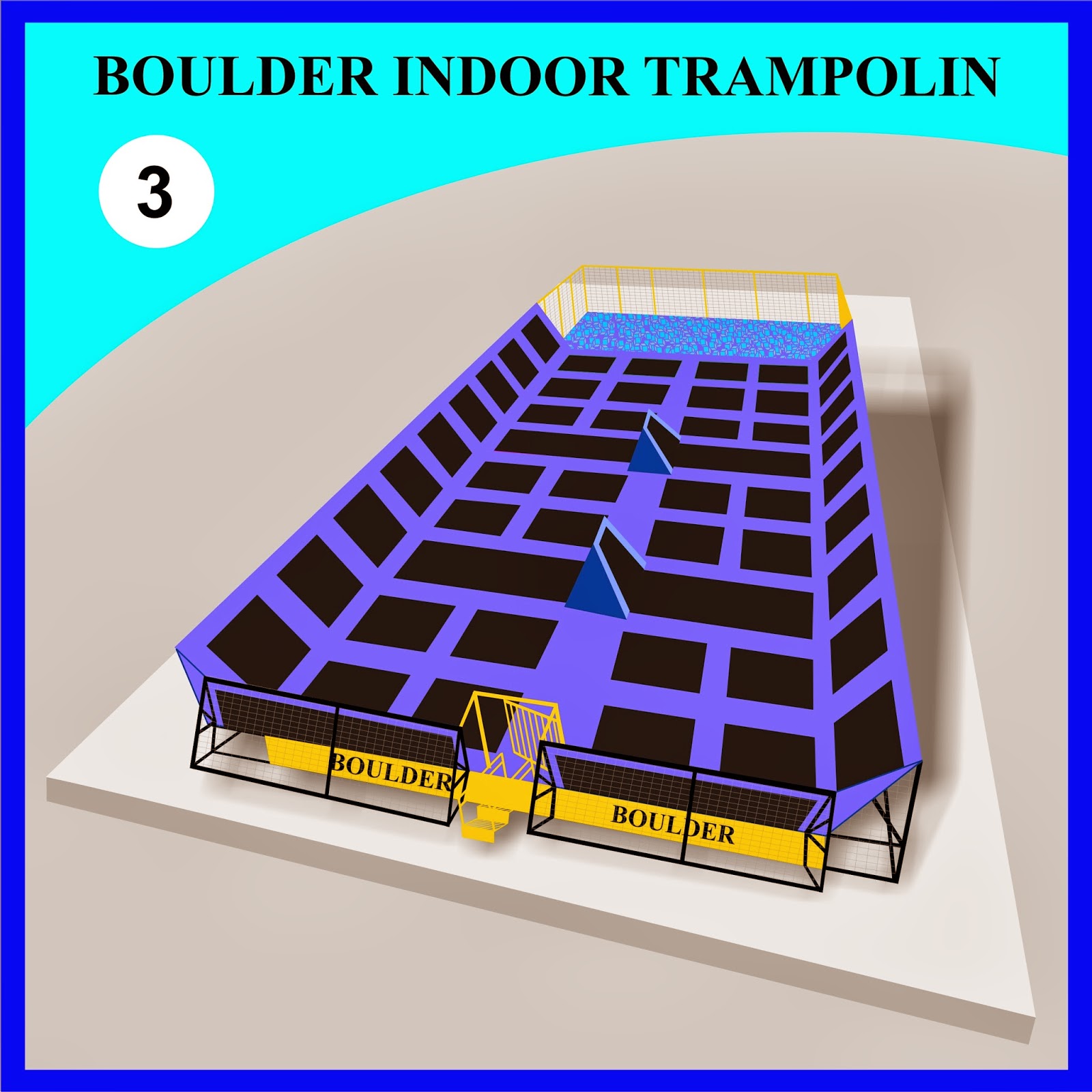 BOULDER TRAMPOLINE OFFICIAL: Trampolin Kotak