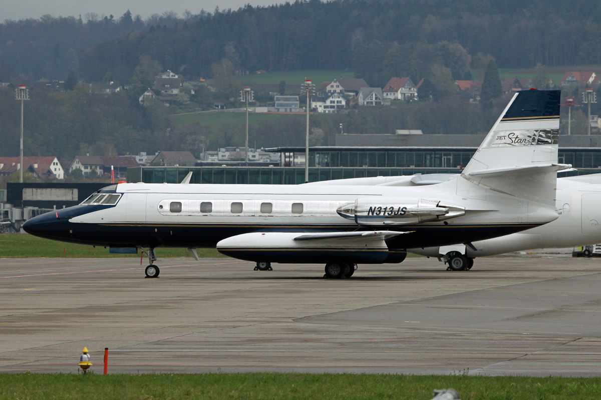 Planes and Trains - Planes 2012: N313JS / Lockheed L-1329-23D ...