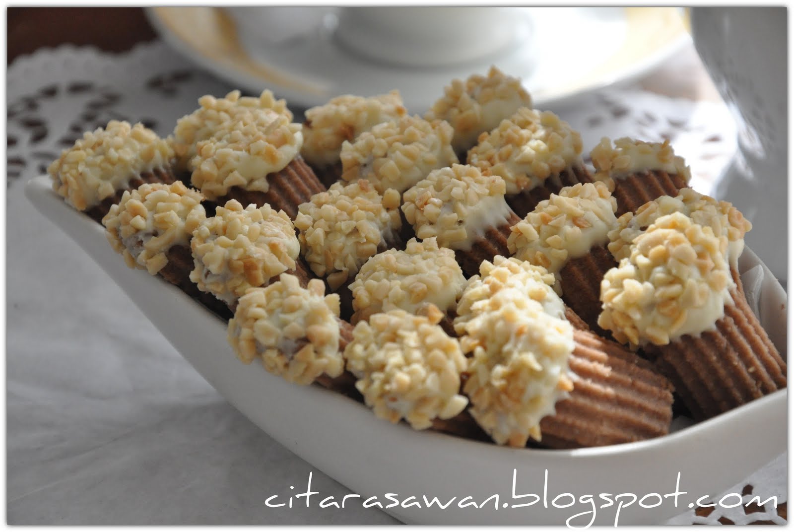 Biskut Almond Beauty ~ Resepi Terbaik