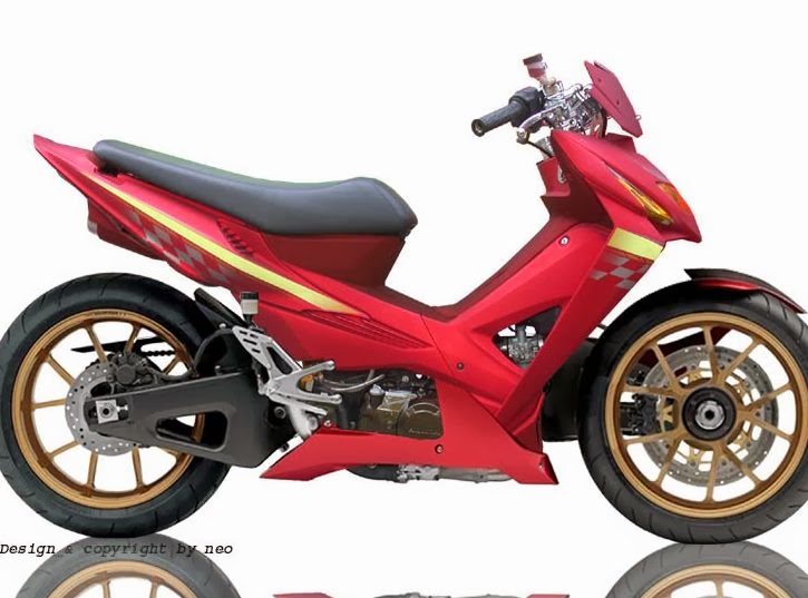 Modifikasi Motor Yamaha 2016: Yamaha Fiz R Modif Trail