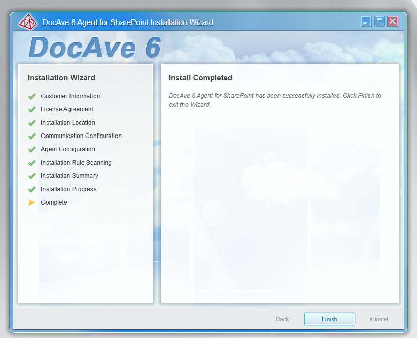 Living and breathing the world of Microsoft: Installing AvePoint DocAve 6