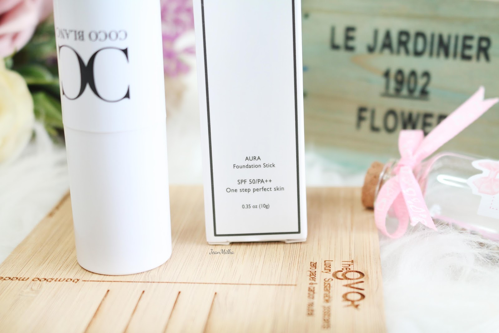 Coco Blanc Aura Foundation Stick Review & Demo | Jean Milka