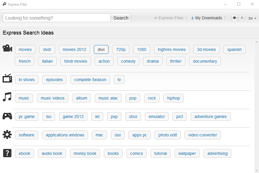 Phần mềm Download tốc độ cao - Express File ~ Giang Chu Blog