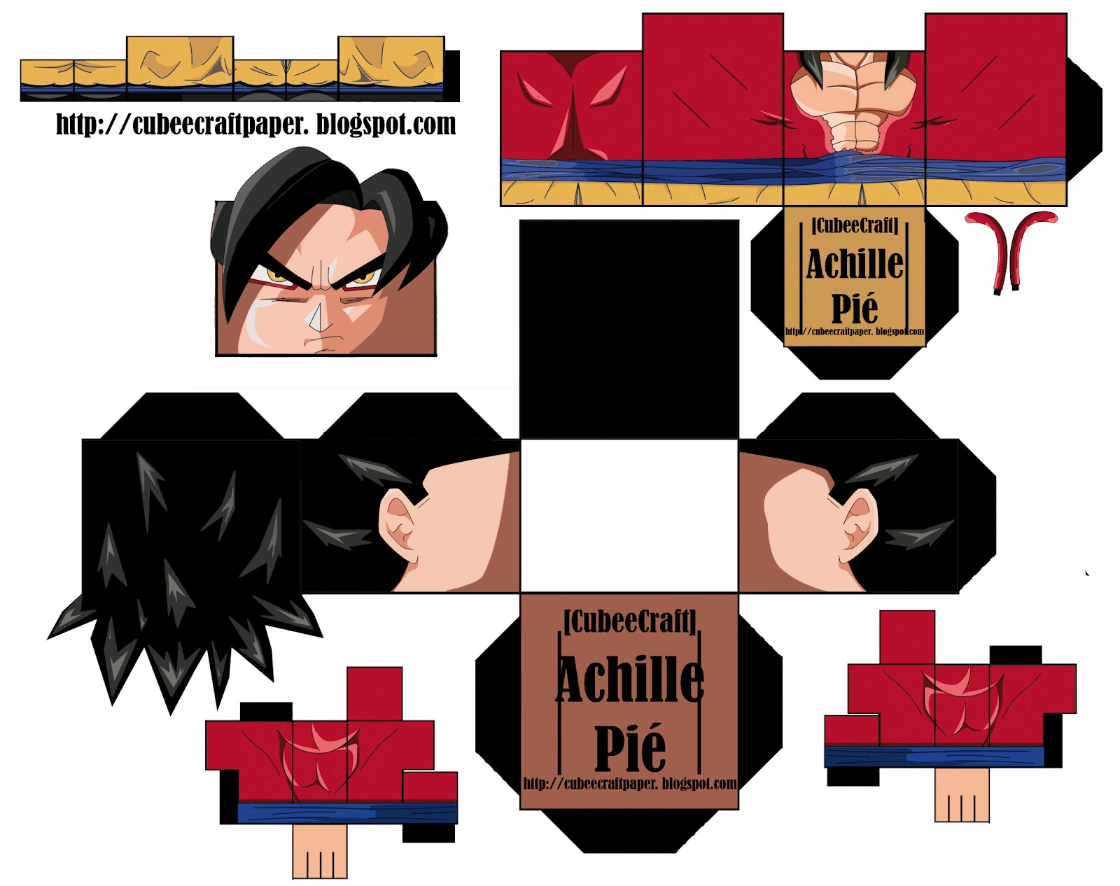 CubeeCraft: Goku Dbz - DbGt - DbAf (HD)