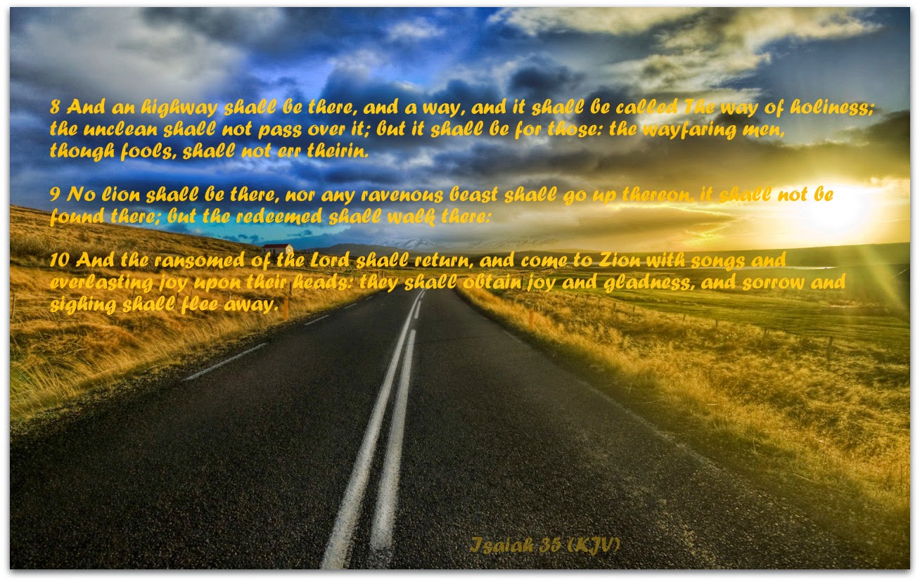Red Pill Diaries: Isaiah 35 (KJV)