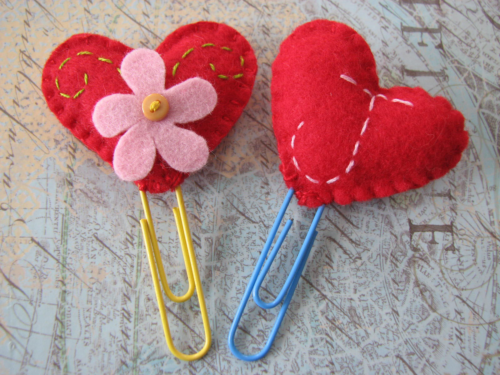 Les Projets Créatifs de Fleur de Paix: Brico de la St-Valentin : signet