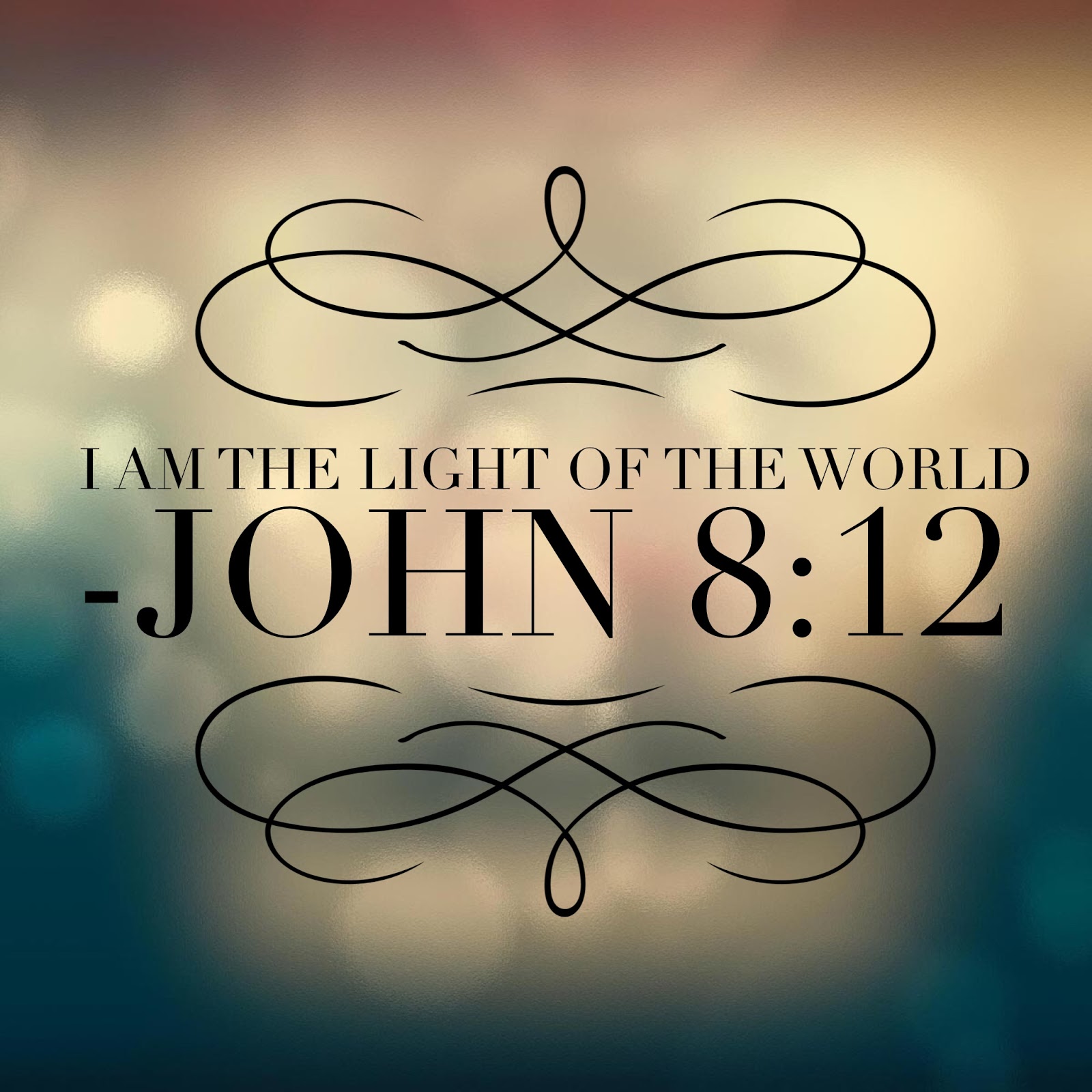 MOPS at Foothills Bible Church: Verse of the Week: John 8:12 & 1 Peter 2:9