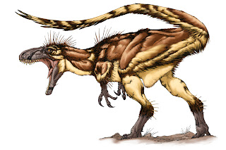 Carnosauria: New colored version of Dryptosaurus