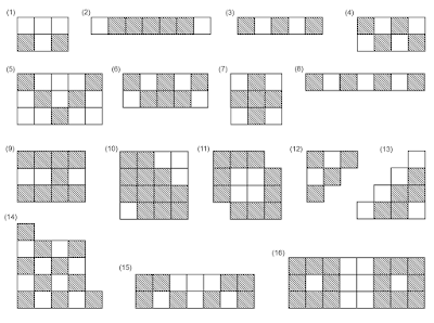 MEDIAN Don Steward mathematics teaching: equivalent fractions shaded