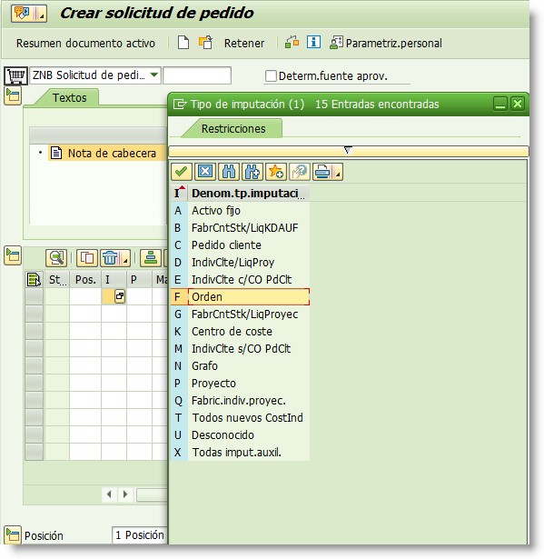 MISAPIZU: 3 CREACIÓN DE SOLPED PARA ACTIVOS