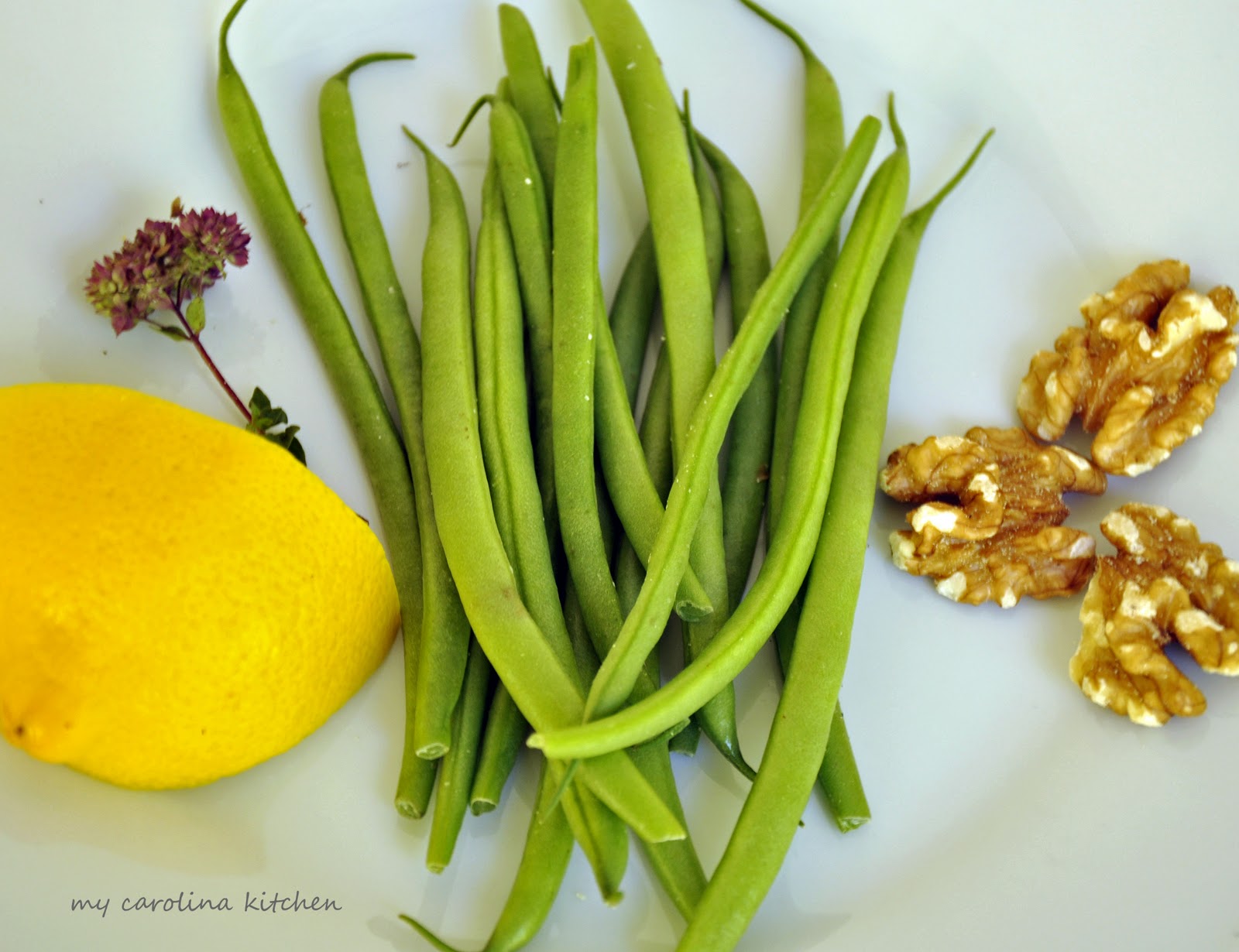 My Carolina Kitchen: An Elegant French Green Bean Salad from the ...