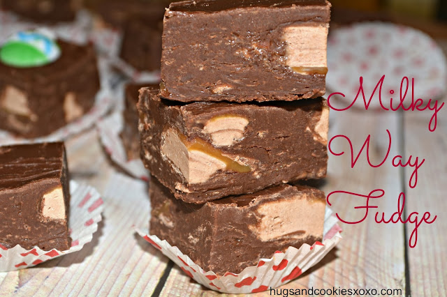 EASIEST MICROWAVE MILKY WAY FUDGE!!!!! - Hugs and Cookies XOXO