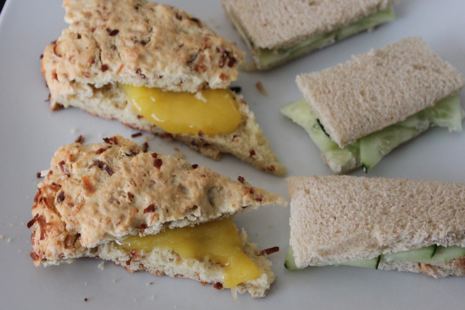 Megsiemay Makes: Toasted Coconut Scones and Lemon Curd
