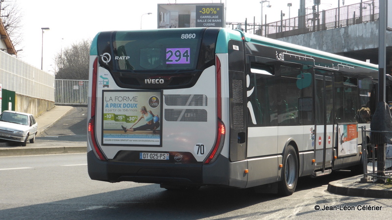 Les Tramways,Métro,RER,Bus de la RATP: Bus 294
