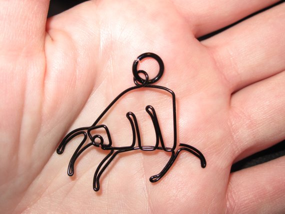 Whimsical Wire Animal Jewelry by 1ofAkinds / The Beading Gem