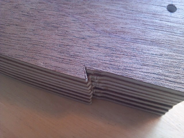 Oldfield Baby Great Lakes Biplane: Nose rib template for the wing rib jig