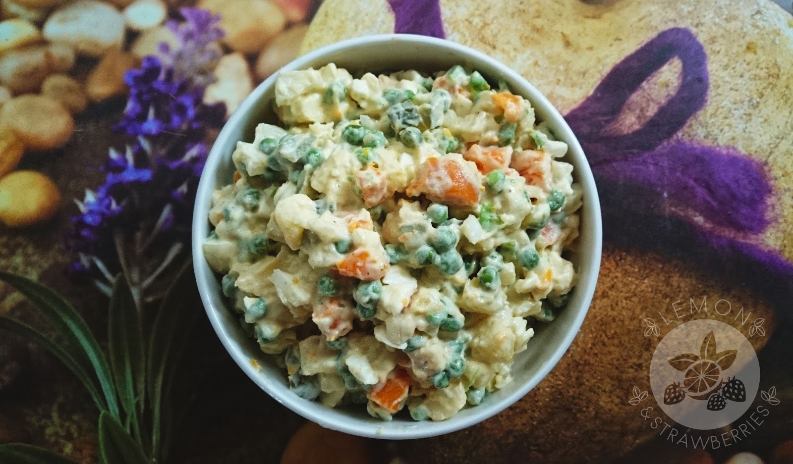 Polish vegetable salad (sałatka jarzynowa)