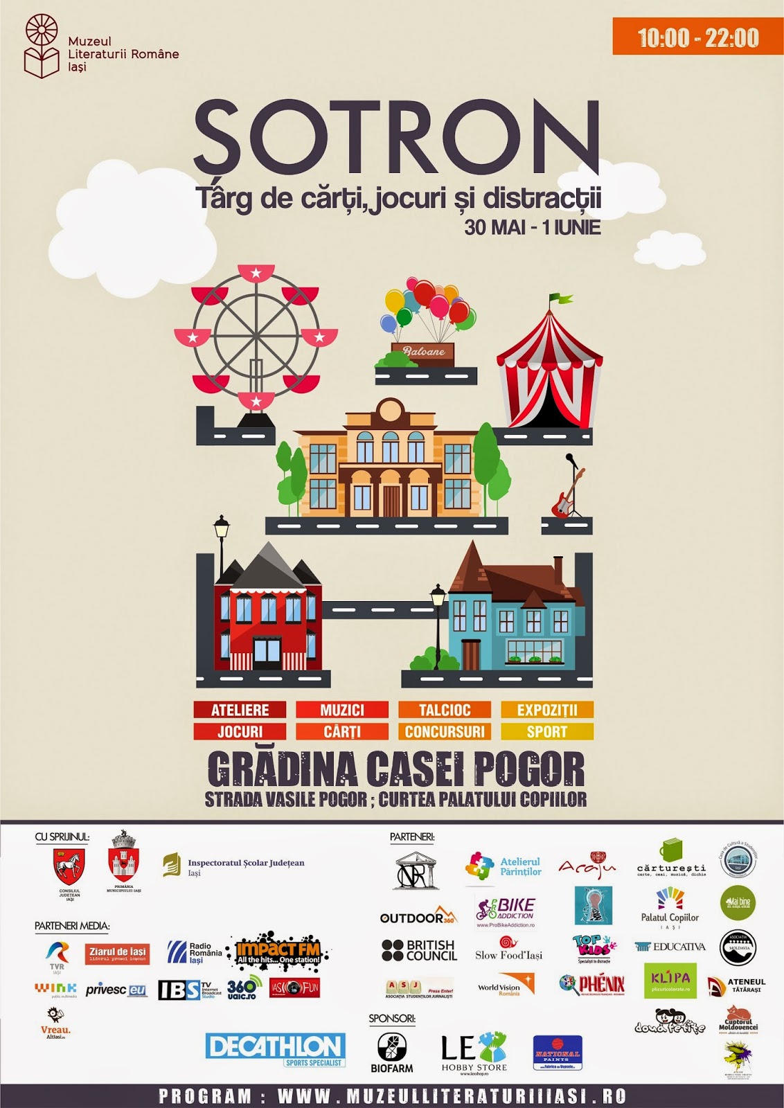 Brend de Iași: Șotron- Târg de cărți, jocuri și distracții, eveniment ...